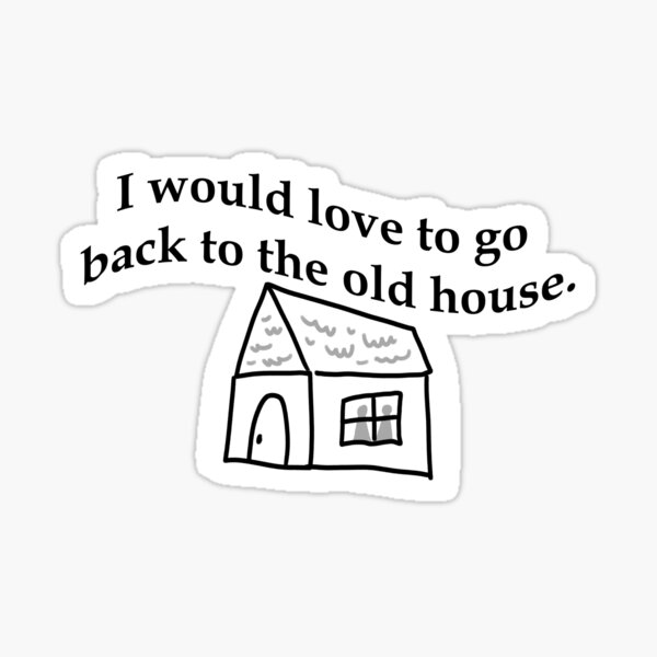 "Back To The Old House The Smiths" Sticker by altervalen | Redbubble