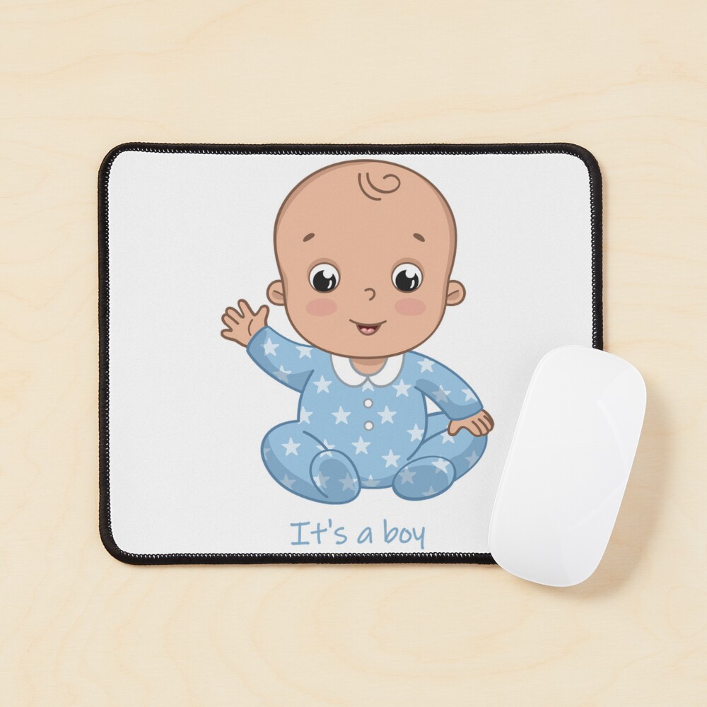 "Baby boy - it's a boy" Sticker by SommeryLaser | Redbubble