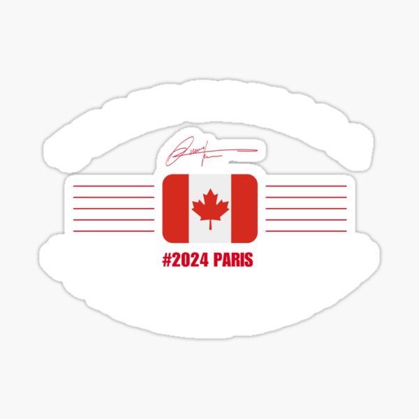 "Paris 2024 Team Canada " Sticker for Sale by SportyVerse | Redbubble