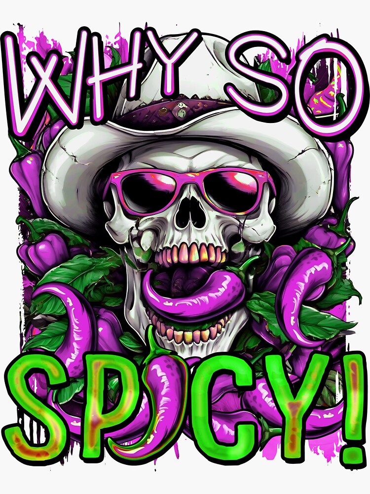 "Why So Spicy? Joker's Chortle a Burning Mystery Hot Chill's [Neon ...