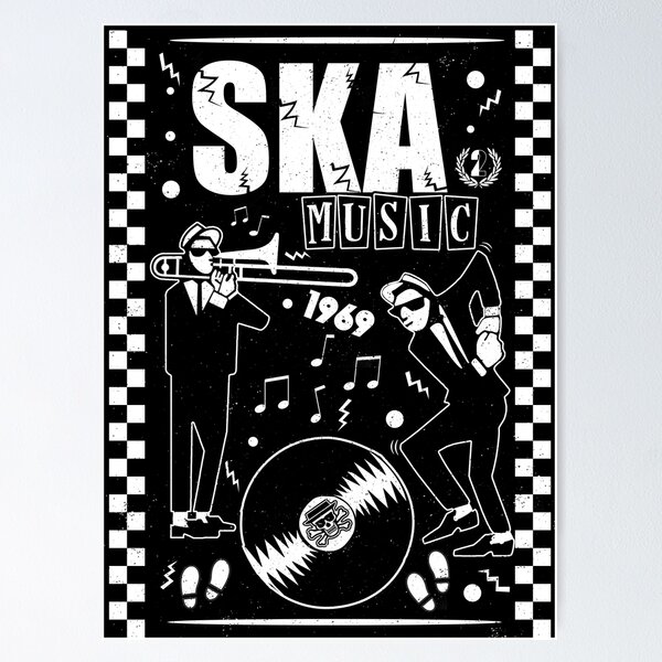 "ska music" Poster for Sale by youstice | Redbubble