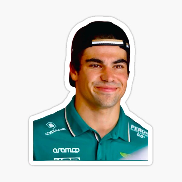 "Lance Stroll F1 Driver Smiles Aston Martin F1 Fernando" Sticker for ...