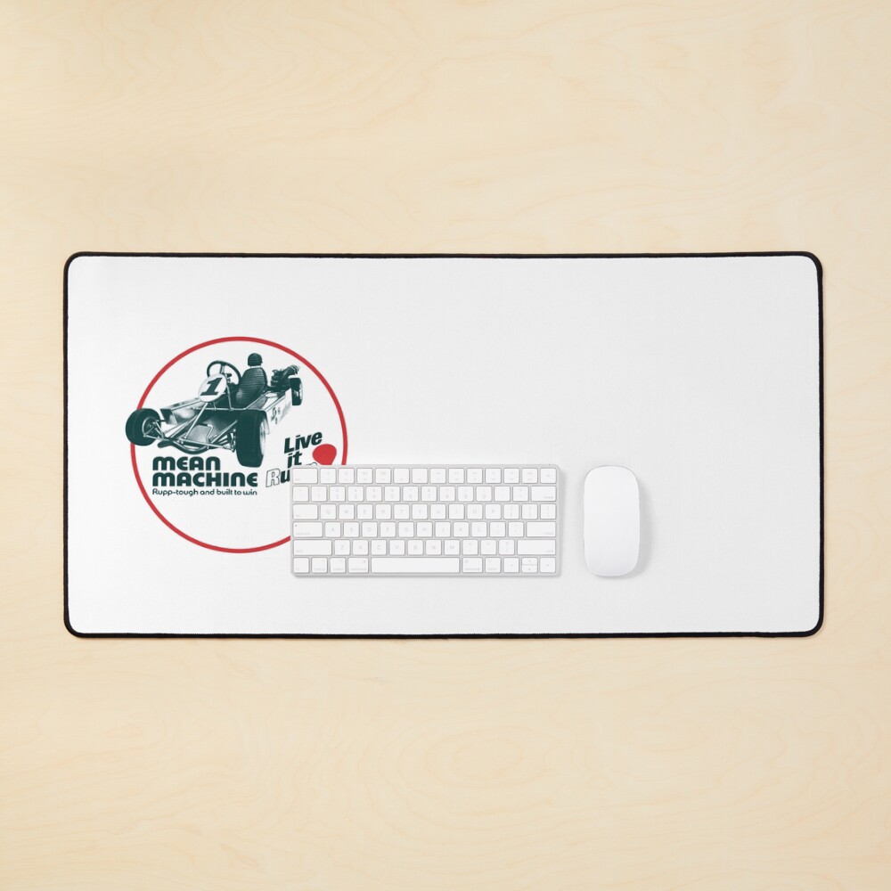 "Mean machine Rupp kart - 1970s vintage karting" Sticker for Sale by ...