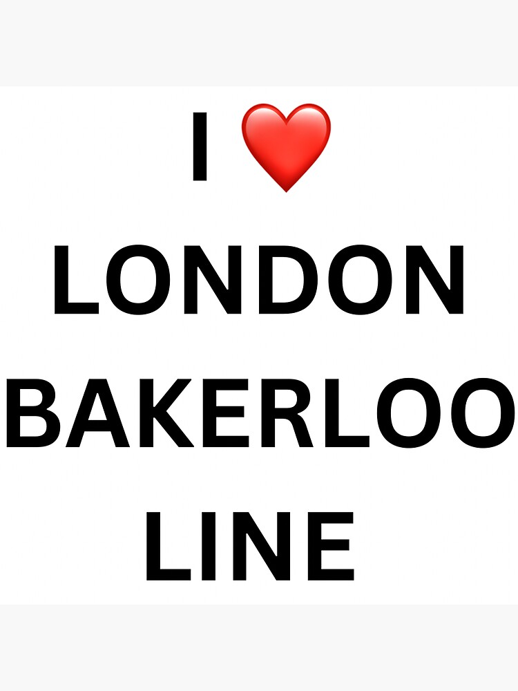 Bakerloo Merch & Gifts for Sale | Redbubble