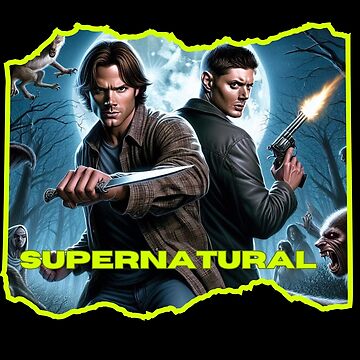 "Supernatural - Original Artwork by me - 4 of 9 Collection - collage of ...