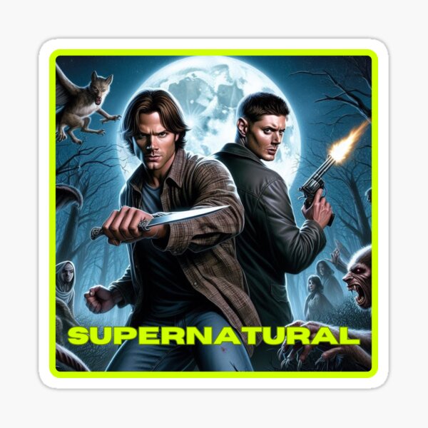 "Supernatural - Original Artwork by me - 1 of 9 Collection - collage of ...
