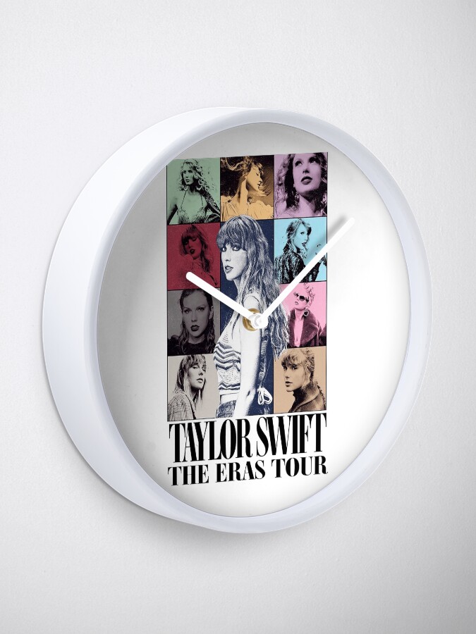 The Eras Tour Taylor Clock, Taylor Fan Decor sold by Sodden Medicine ...