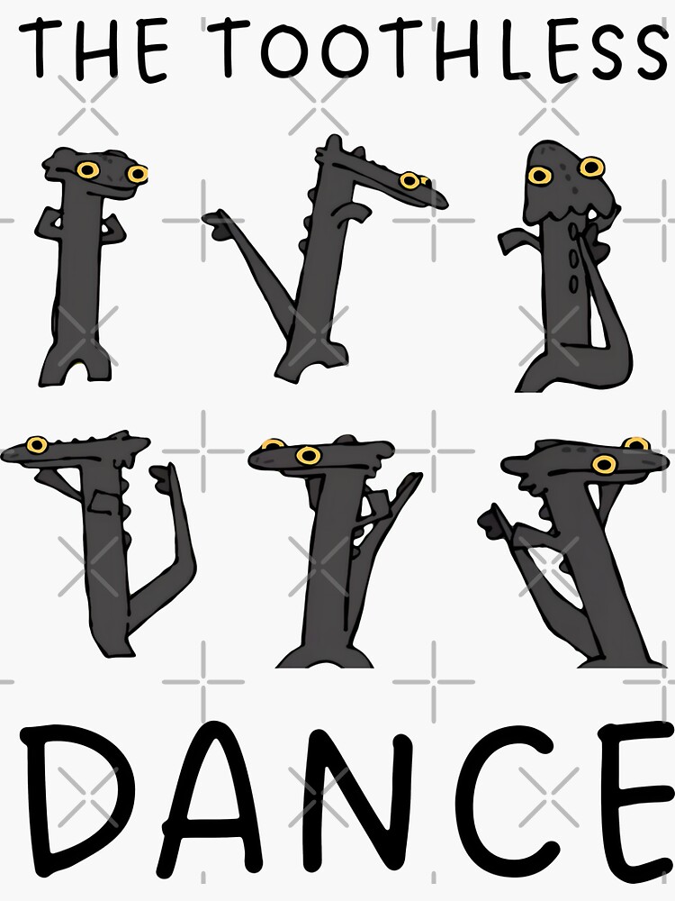 "Toothless Dragon dancing meme - Lizard black lizard dancing, toothless ...