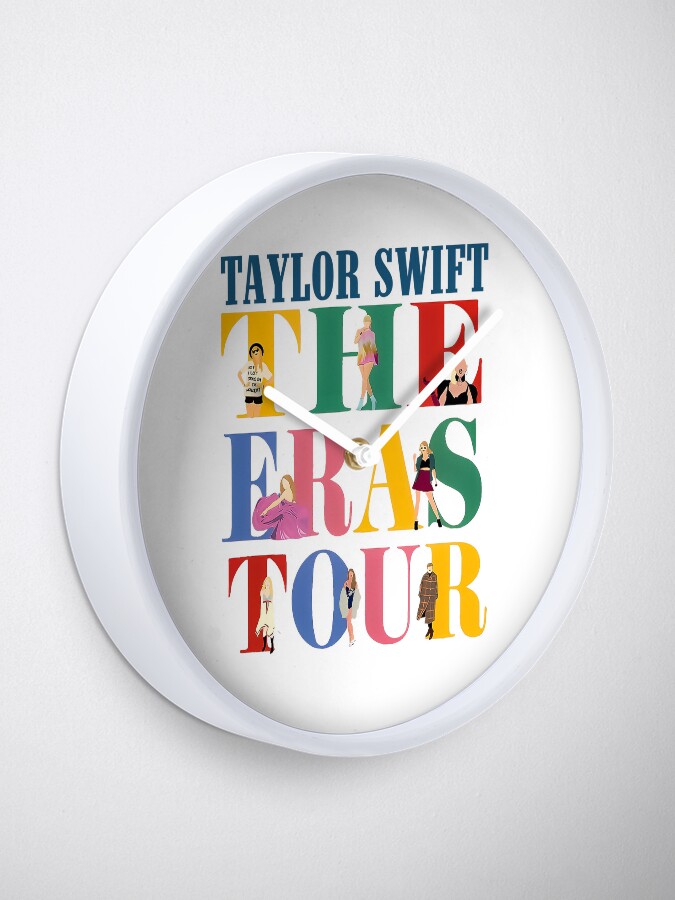 The Eras Tour Taylor Clock, Taylor Fan Decor sold by Viviana Barracuda ...