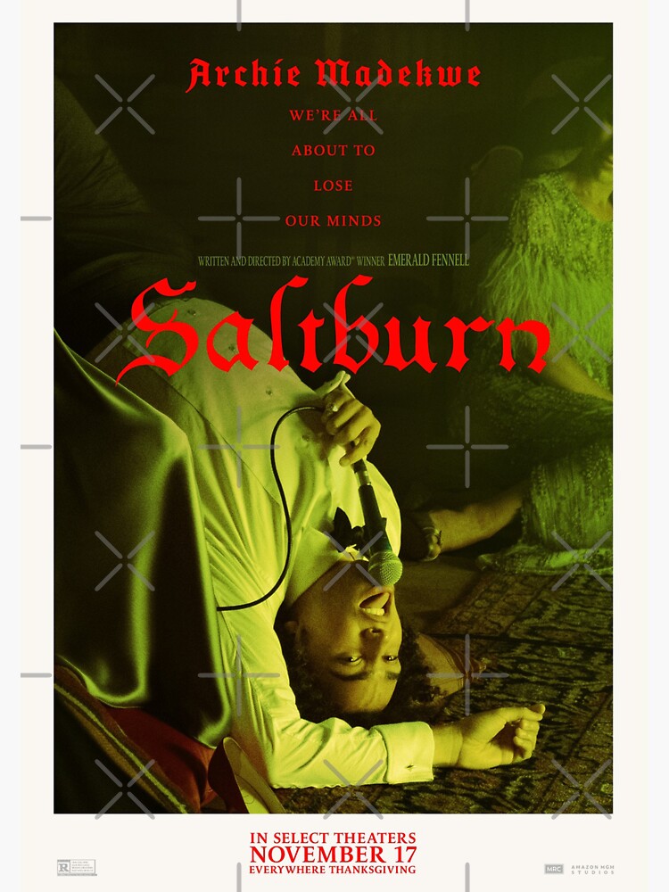 "Saltburn 2023 A24 Film Poster Archie Madekwe" Sticker for Sale by ...