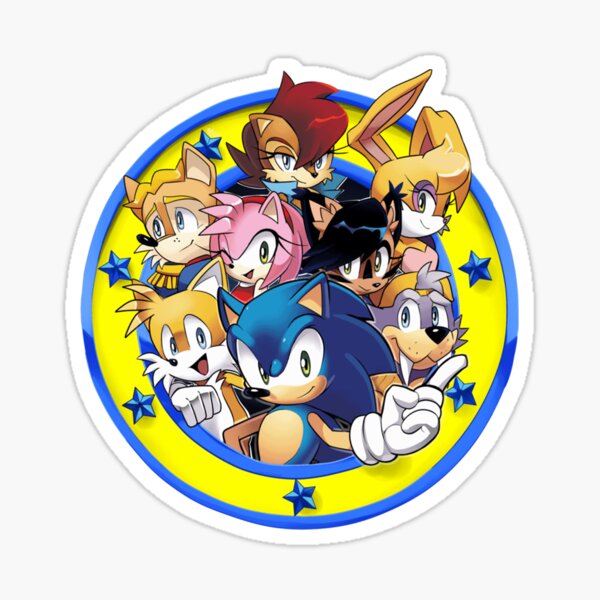 "Sonic the Hedgehog" Sticker for Sale by Skel-Draws | Redbubble