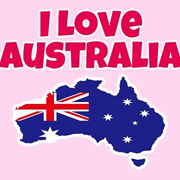 "Australia Day - I Love Australia" Sticker for Sale by EunsooLee ...