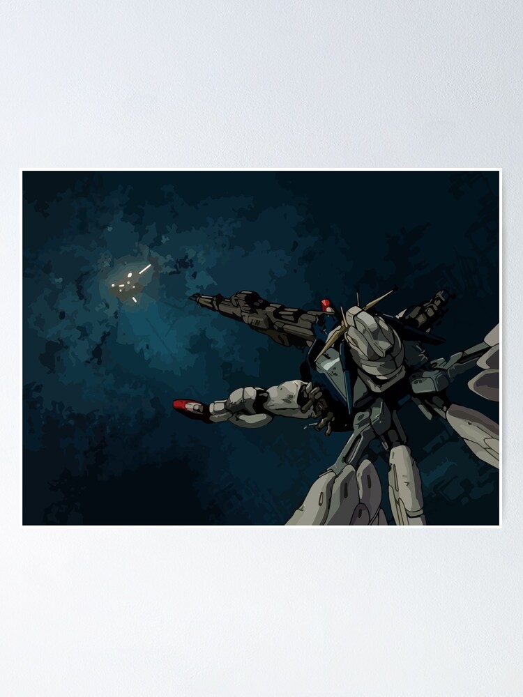 "Wing Zero Damaged Endless Waltz Gundam Wing" Poster by lman32 | Redbubble