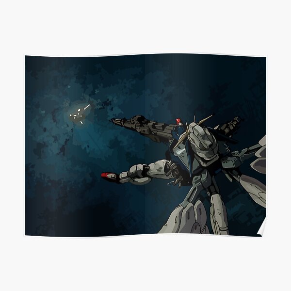 "Wing Zero Damaged Endless Waltz Gundam Wing" Poster by lman32 | Redbubble