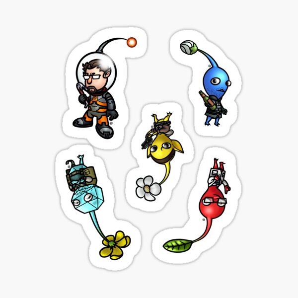 "[HL2] PIK-LIFE 2: Science Team Sticker PACK" Sticker for Sale by Scot ...