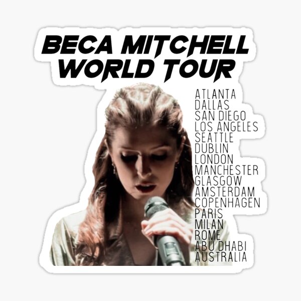 "beca mitchell pitch perfect" Sticker by hannahpeasland | Redbubble