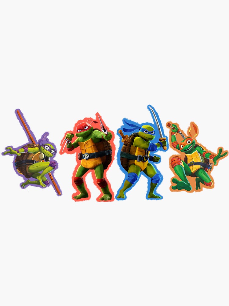 "teenage mutant ninja turtles: mutant mayhem" Sticker for Sale by ...