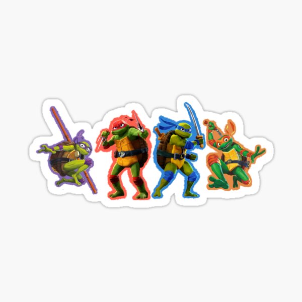 "teenage mutant ninja turtles: mutant mayhem" Sticker for Sale by ...