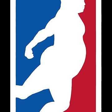 "Charles Barkley NBA Logo" Sticker for Sale by GoalieTurtle | Redbubble