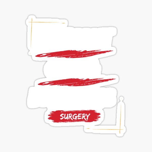"Straight outta bariatric surgery" Sticker for Sale by Creativedsigna ...