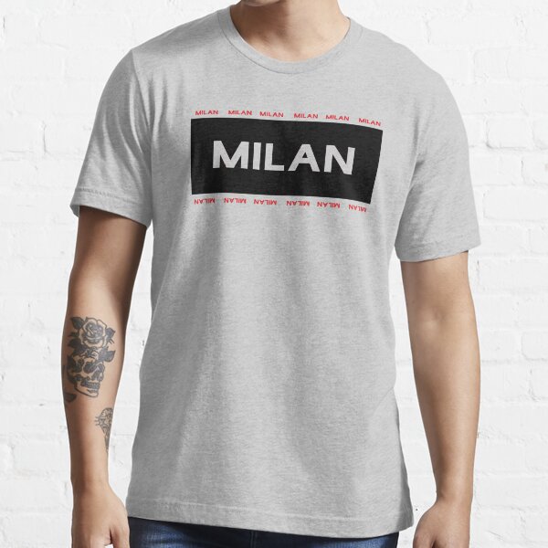 "Milan Milan Milan" T-shirt for Sale by ACMilanSwiss | Redbubble ...