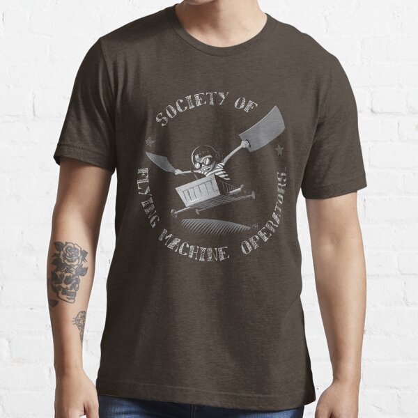 "Seal of the Society of Flying Machine Operators" T-shirt for Sale by ...