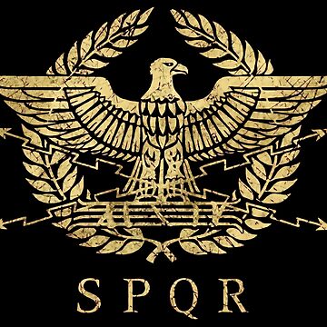 "Roman Empire Emblem" Essential T-Shirt for Sale by mrdavidhowell ...
