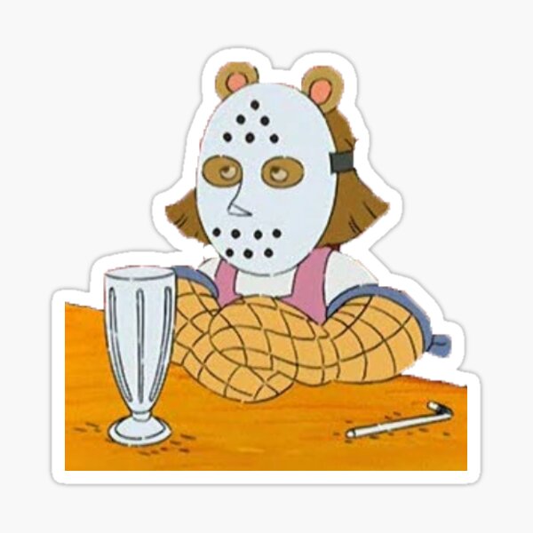 "dw read - arthur" Sticker by electricgal | Redbubble
