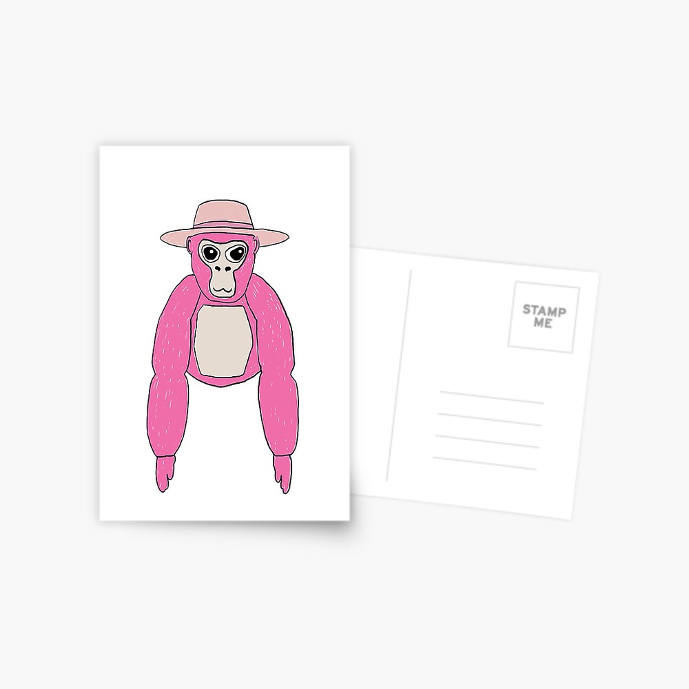 "Gorilla Tag Fan Merch, Pink Monk Hat, Monkey Girl, Gamer lover Gift ...