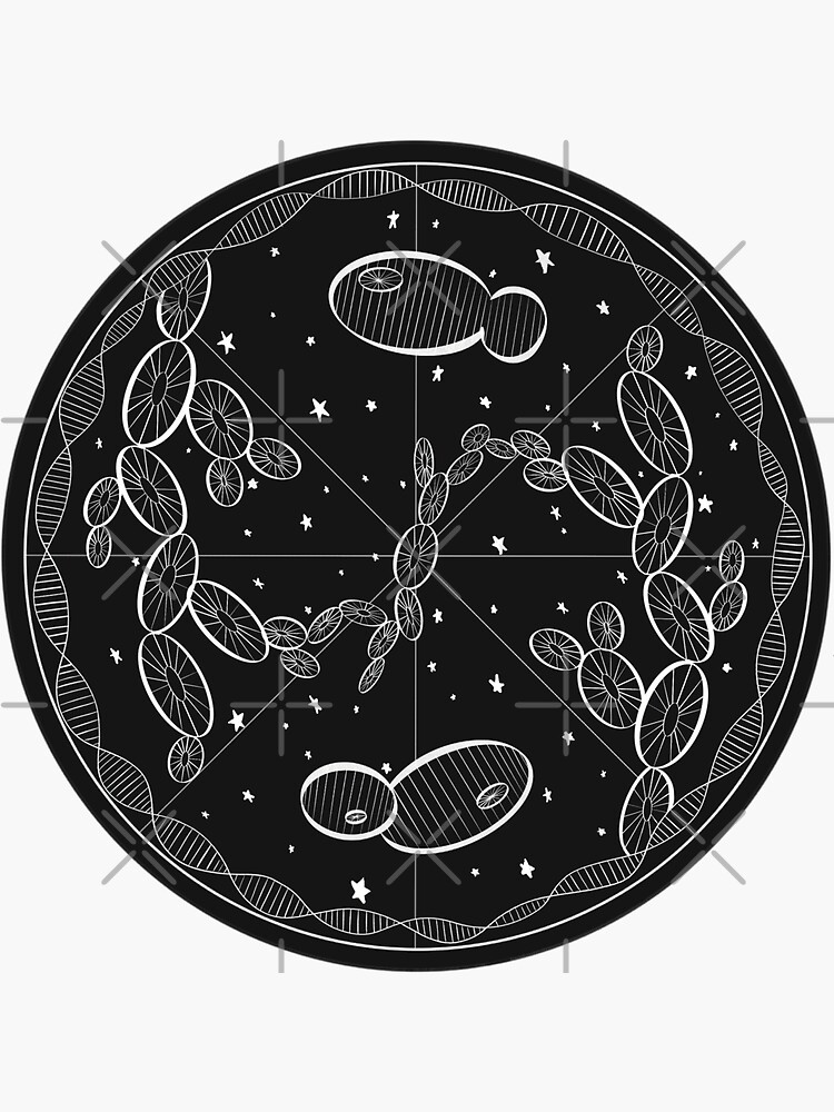 "Yeast - Saccharomyces cerevisiae" Sticker by Pleiotrop-Art | Redbubble