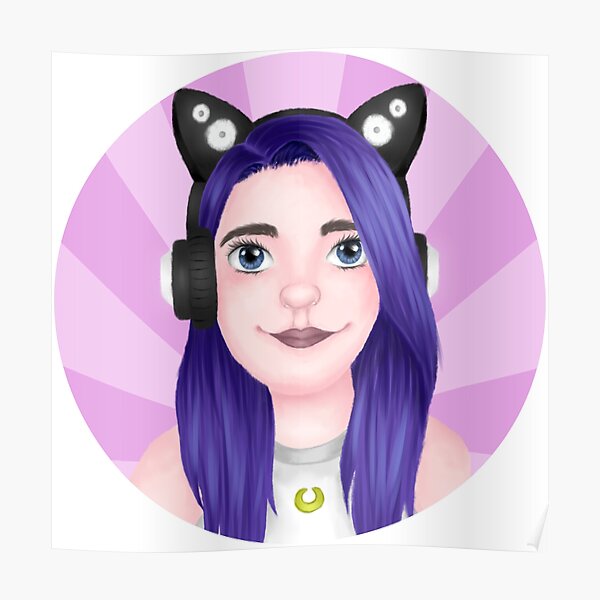 Póster « Semi-realista LDShadowLady aka Lizzie Redraw» de InkItOut ...