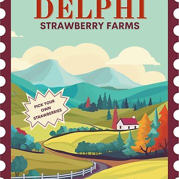 "Delphi Strawberry Farms | Camp Half-Blood Stamp | Percy Jackson ...