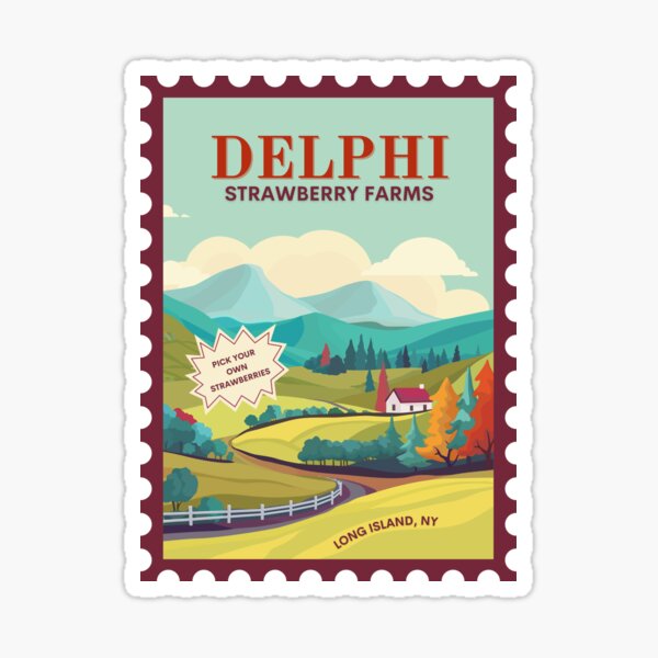 "Delphi Strawberry Farms | Camp Half-Blood Stamp | Percy Jackson ...