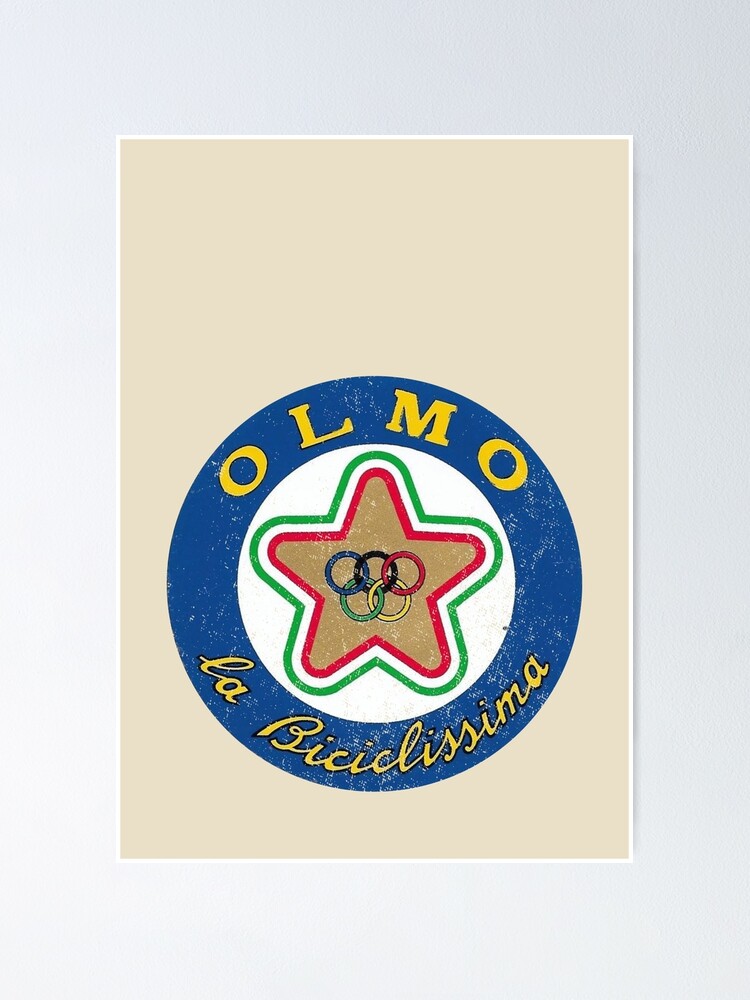 "Olmo Vintage Italian Cycling Tour de France Made in Italy Badge ...