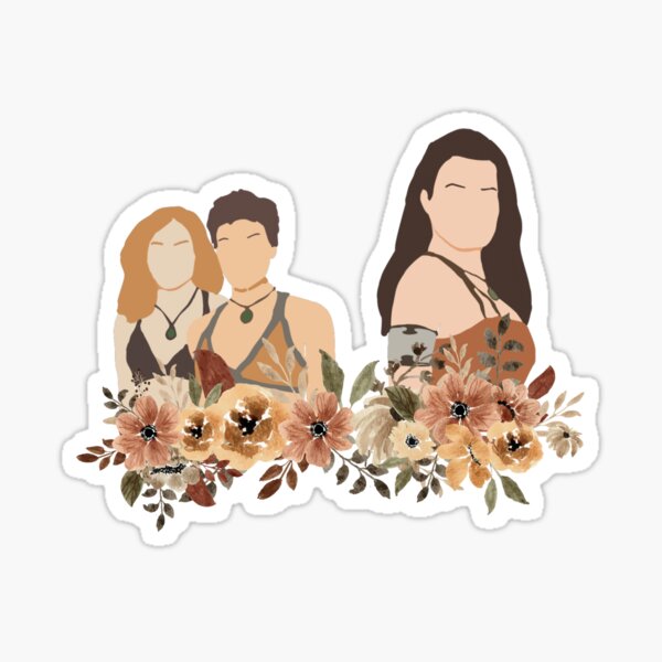 "Charmed ones - Brown " Sticker for Sale by PadfootSticker | Redbubble