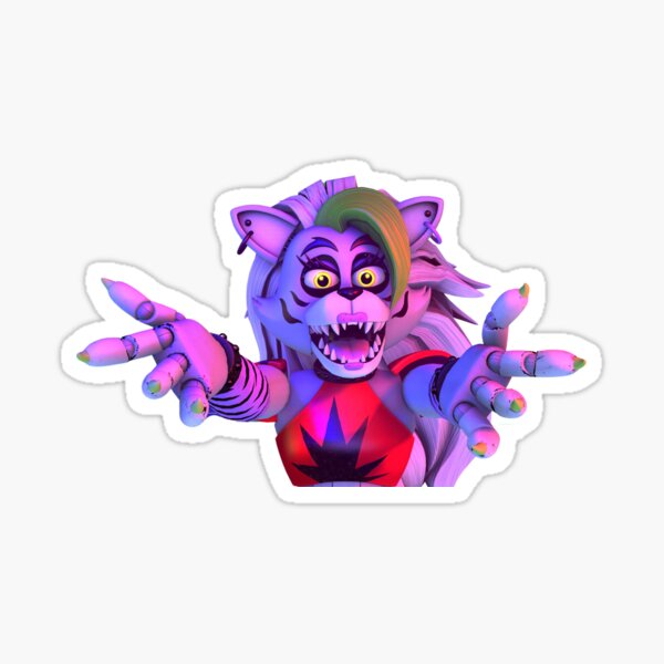 "Roxanne Wolf Security Breach｜Roxanne FNAF Security Breach" Sticker for ...