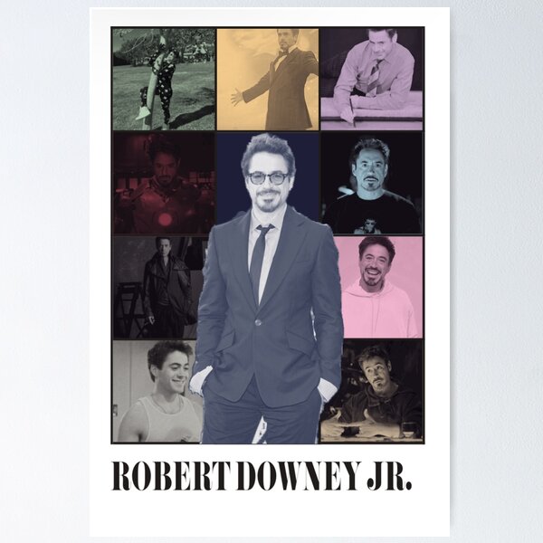"Robert Downey Jr "RDJ" the eras tour " Poster for Sale by LoKeefe91 ...