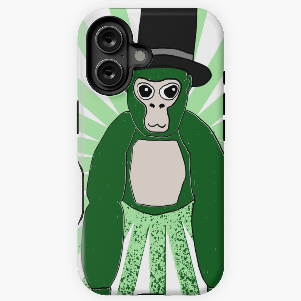 "Green Gorilla Tag Merch, gamer gifts, gaming PFP, Green Monkey Top Hat ...