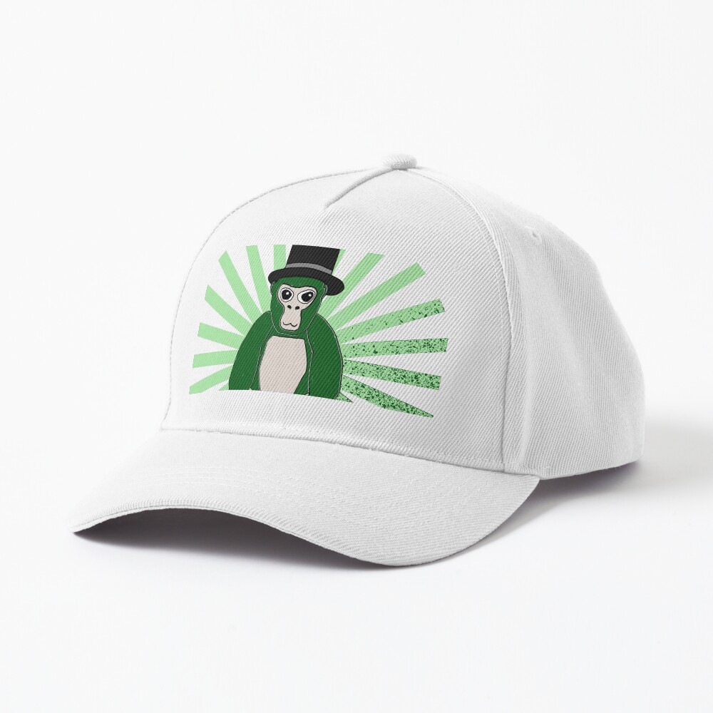 "Green Gorilla Tag Merch, gamer gifts, gaming PFP, Green Monkey Top Hat ...