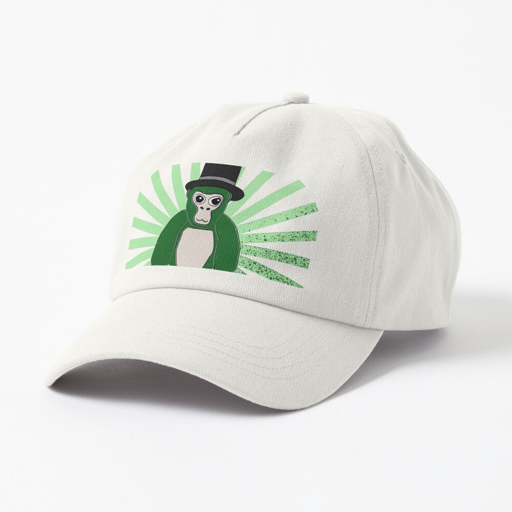"Green Gorilla Tag Merch, gamer gifts, gaming PFP, Green Monkey Top Hat ...