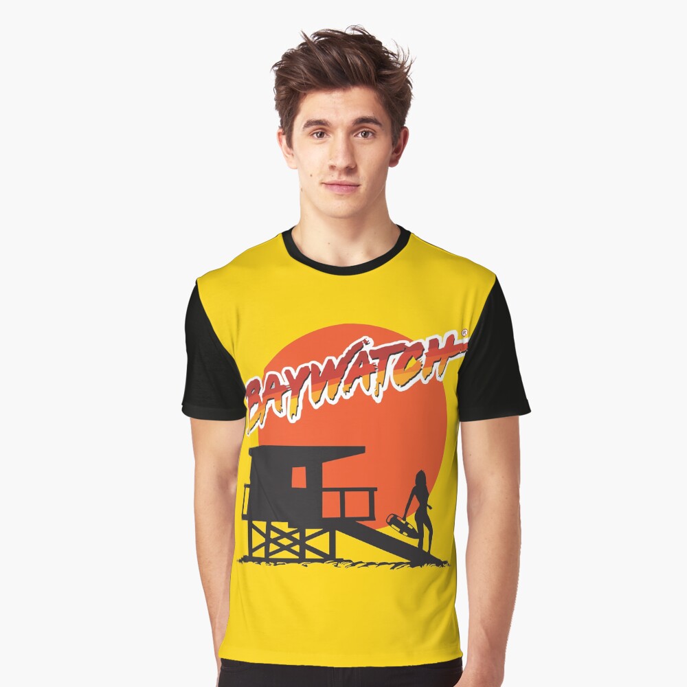 "baywatch" Sticker by PackMan44 | Redbubble