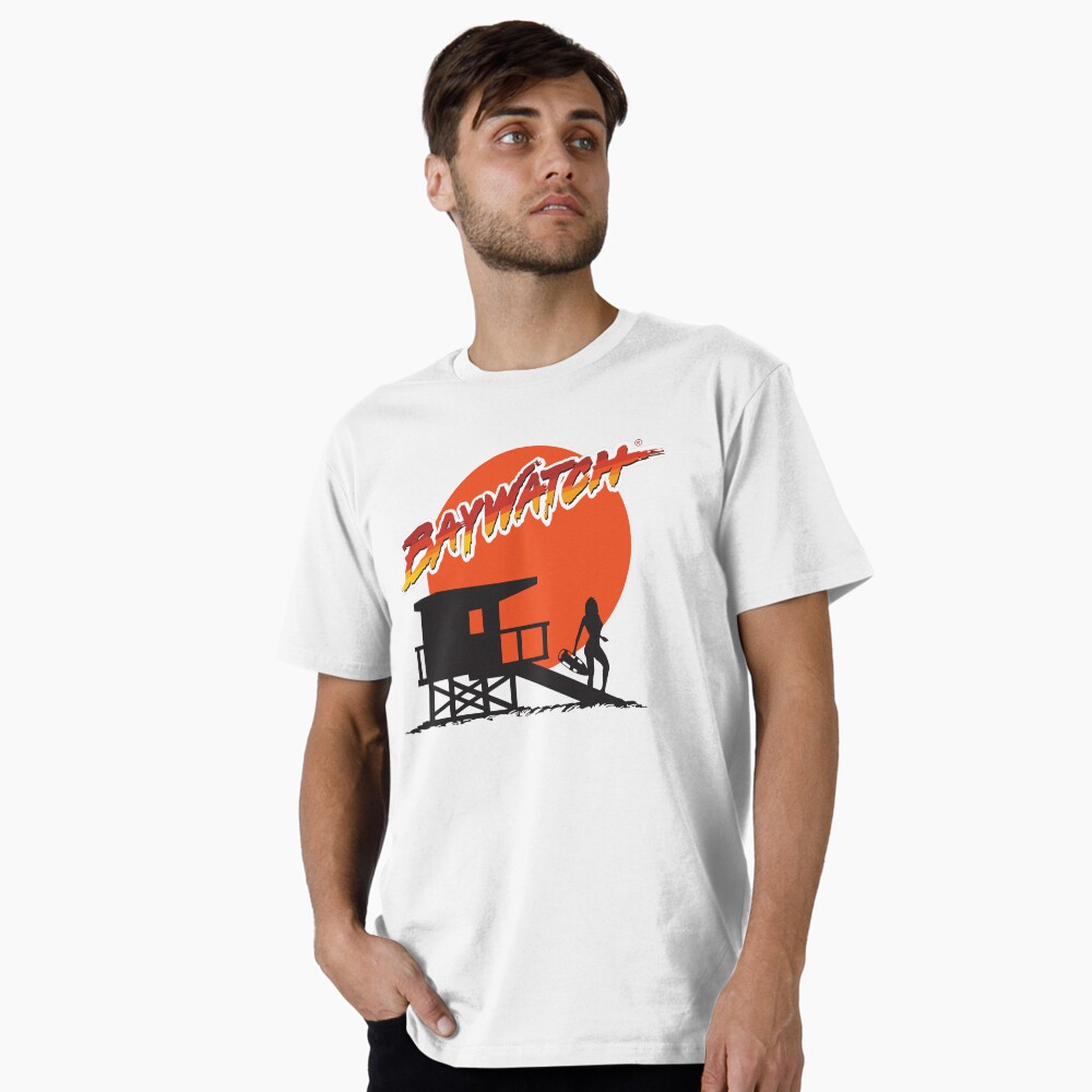 "baywatch" Sticker by PackMan44 | Redbubble