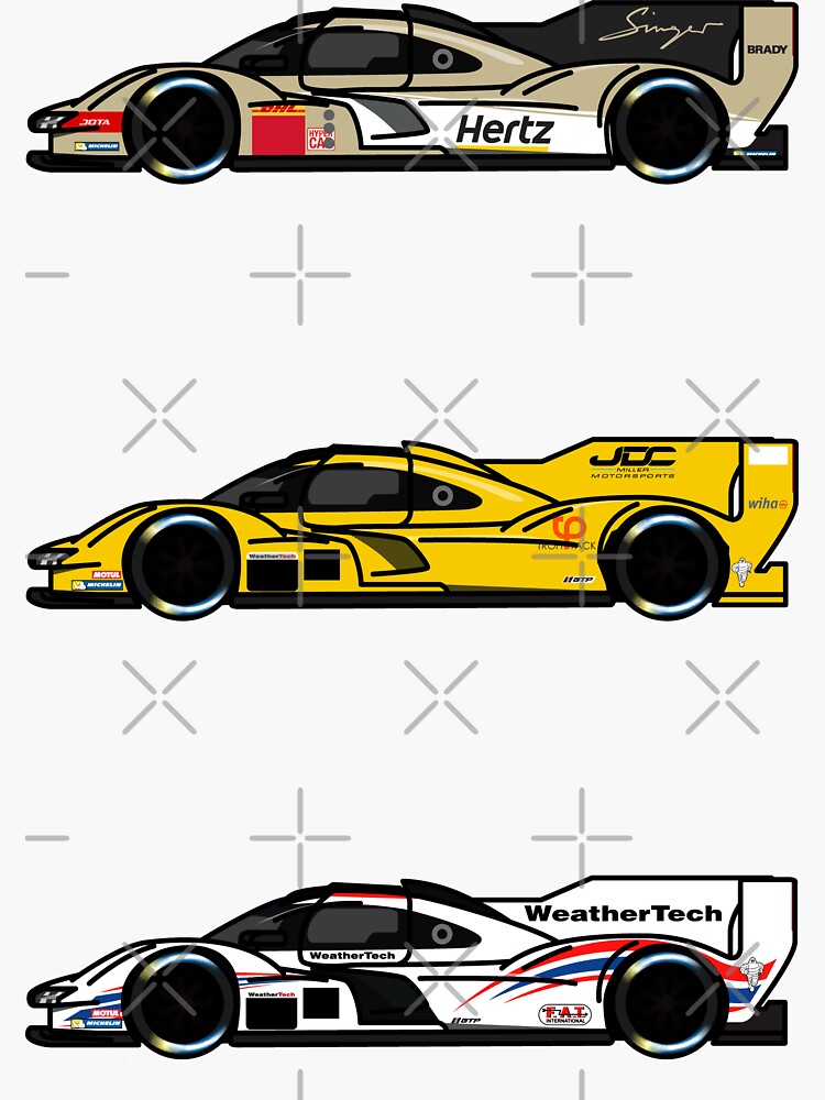 "963 LMDh" Sticker for Sale by Adhika Seta Pratama | Redbubble