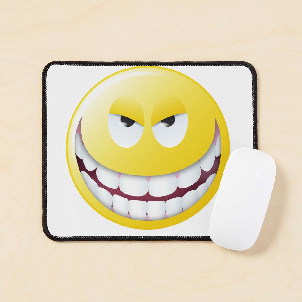 "Evil Smiley Face" Sticker for Sale by mistersmileyfac | Redbubble