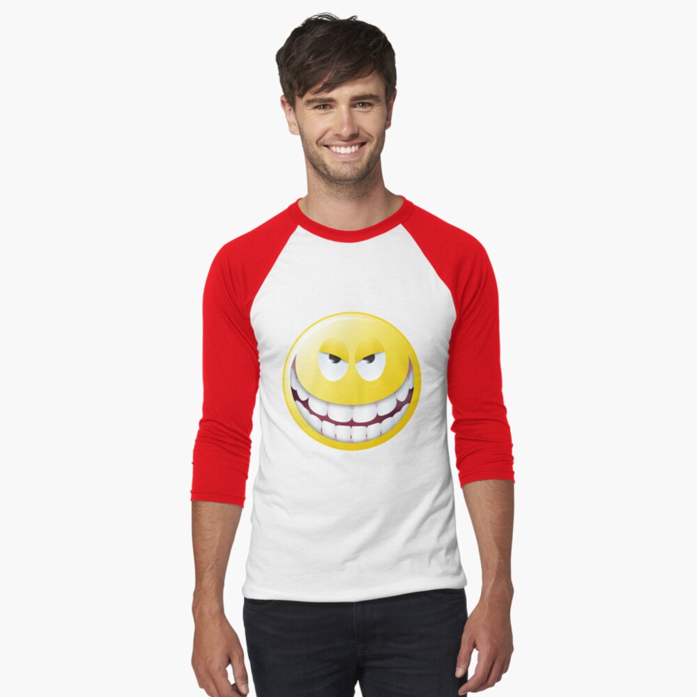"Evil Smiley Face" Sticker for Sale by mistersmileyfac | Redbubble