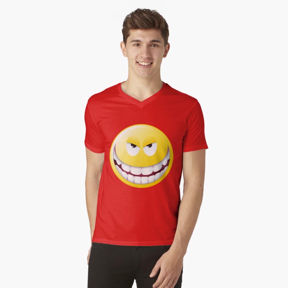 "Evil Smiley Face" Sticker for Sale by mistersmileyfac | Redbubble