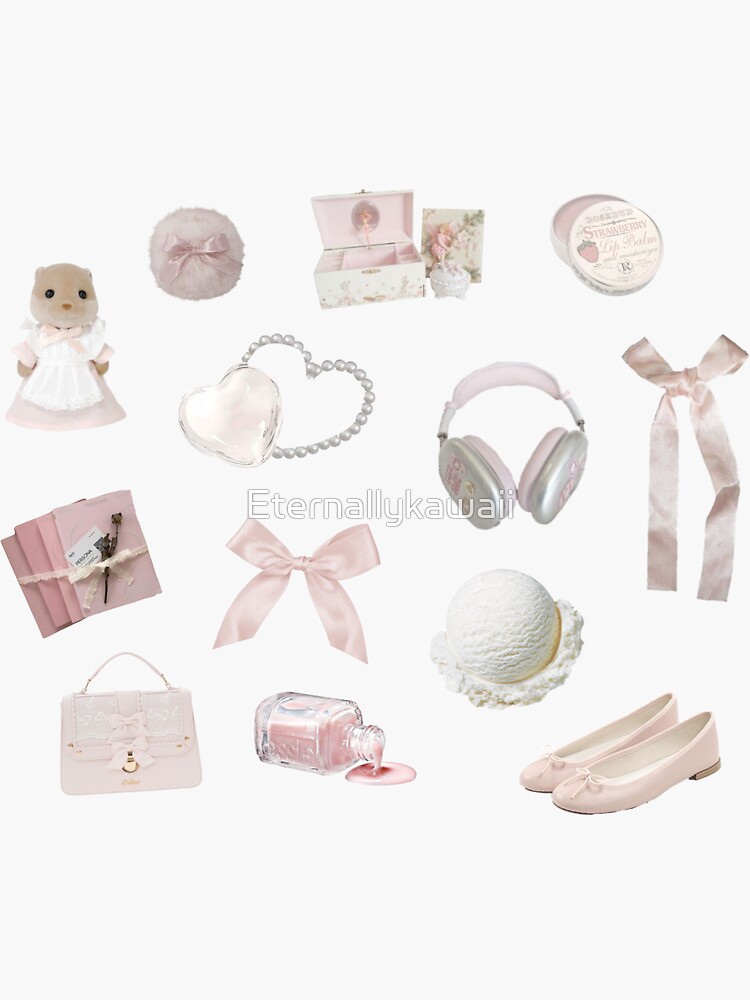"Coquette pack " Sticker for Sale by Eternallykawaii | Redbubble