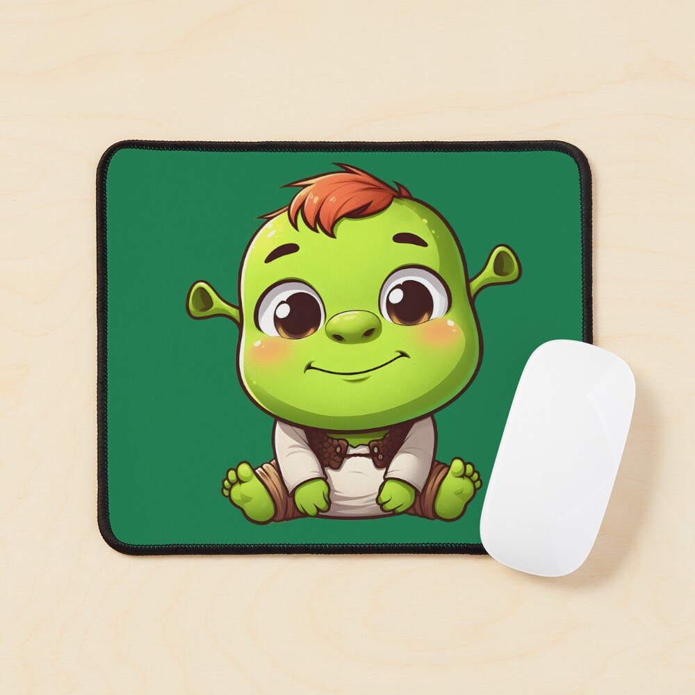 "Cute Baby Shrek" Poster for Sale by Delamoon | Redbubble
