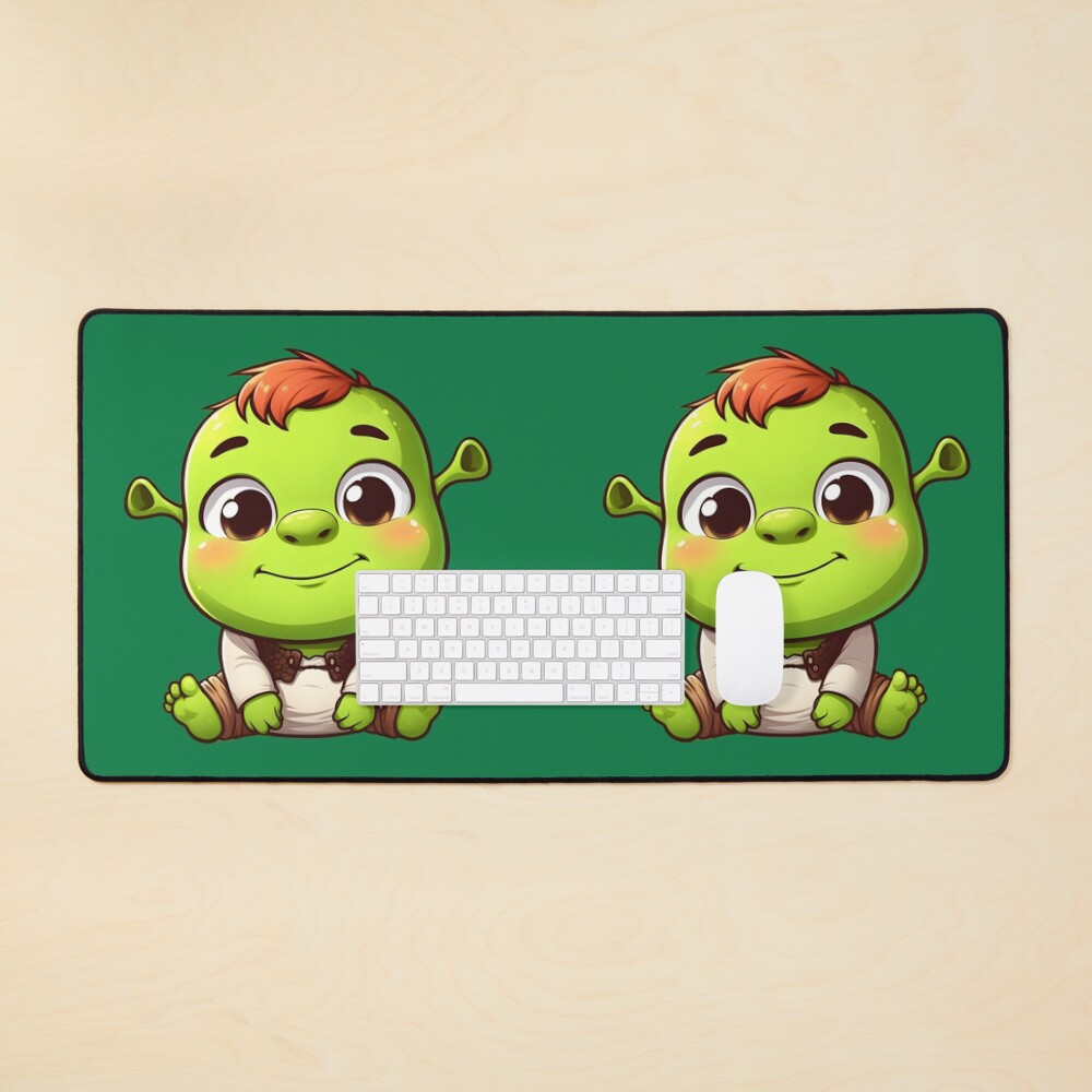 "Cute Baby Shrek" Poster for Sale by Delamoon | Redbubble