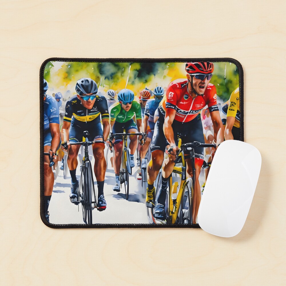 "Cycling Race " Sticker for Sale by AIncredible | Redbubble